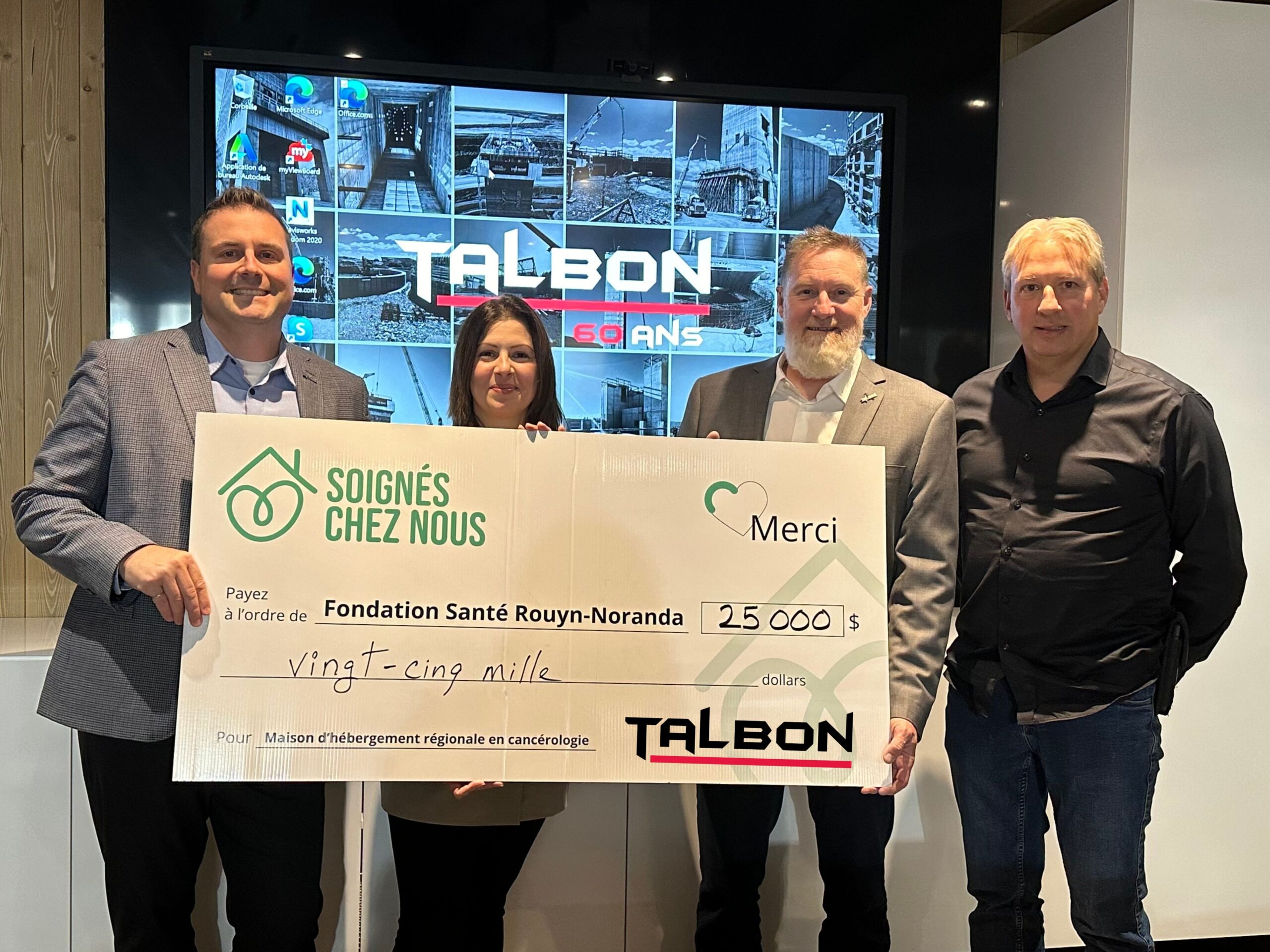Merci à Construction Talbon pour leur appui généreux – Fondation Santé ...